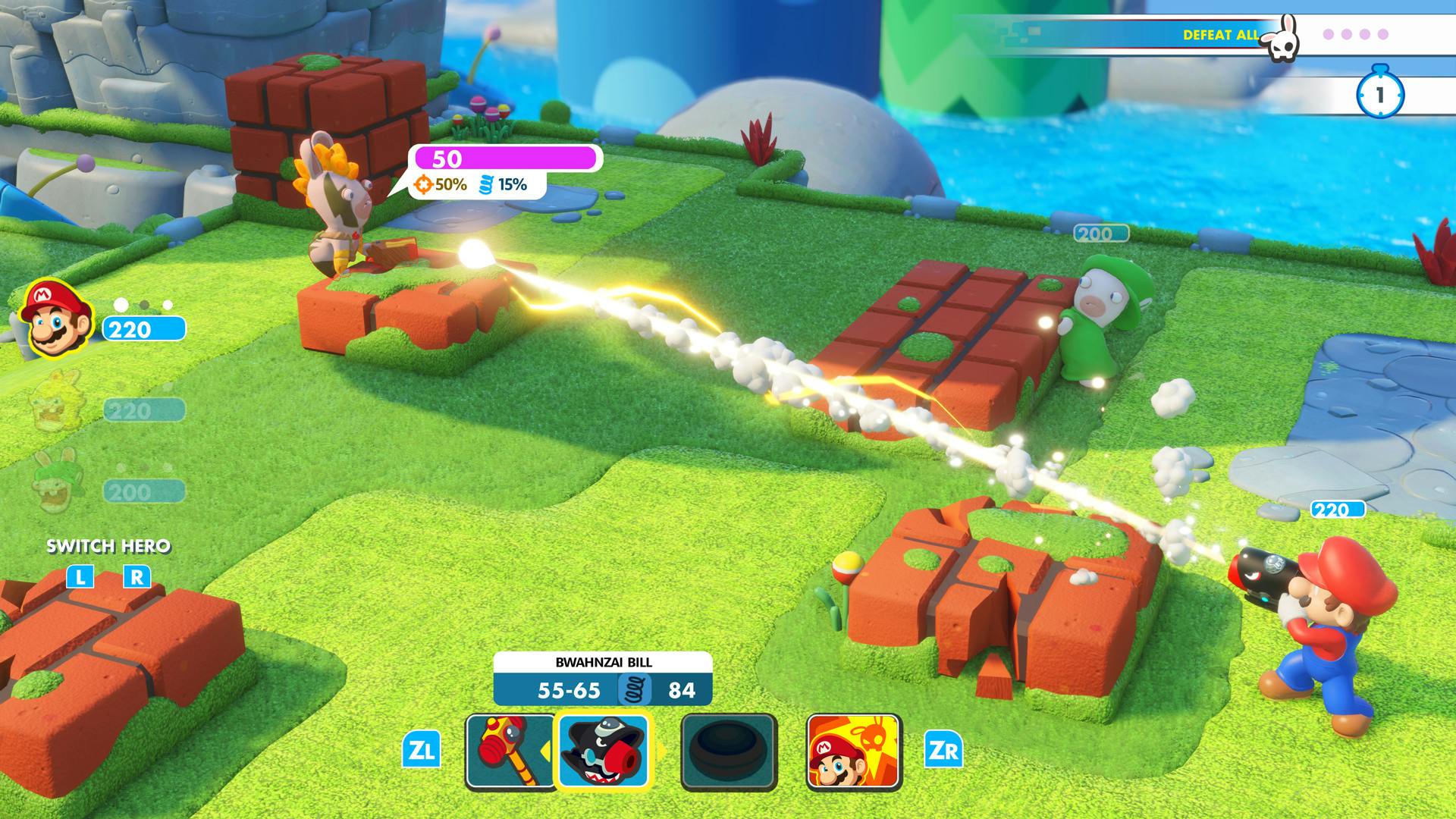 Mario Rabbids Kingdom Battle Game Review Gaming Empire
